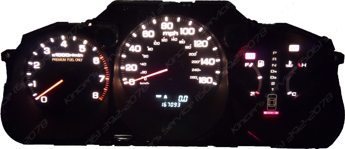 98-02 Acura RL Pwr – Kincer's Service Speedometer Shop